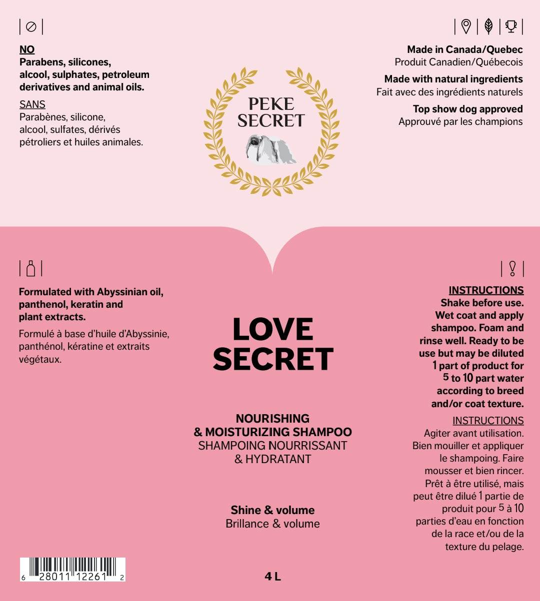 Shampoings – Peke Secret