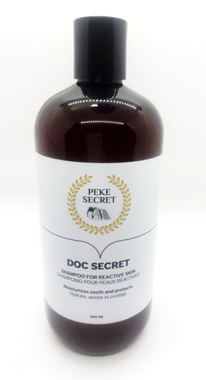Natural shampoo for dogs and cats DOC SECRET – Peke Secret