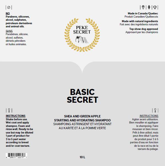 BASIC SECRET natural shampoo for dogs and cats – Peke Secret