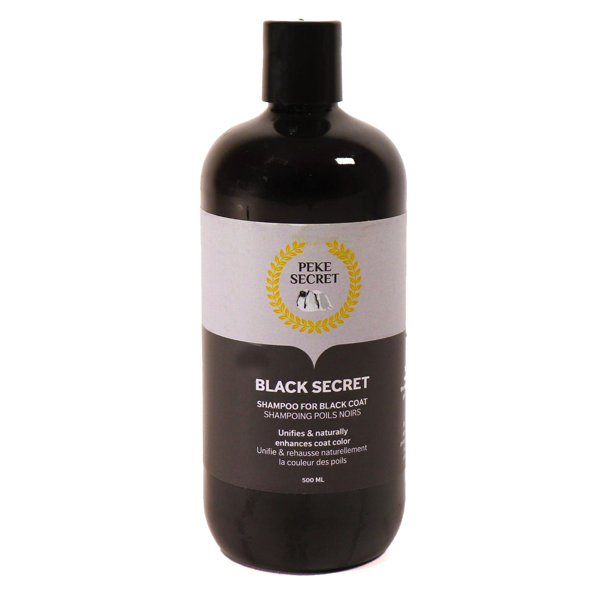 Natural shampoo for dogs and cats BLACK SECRET – Peke Secret